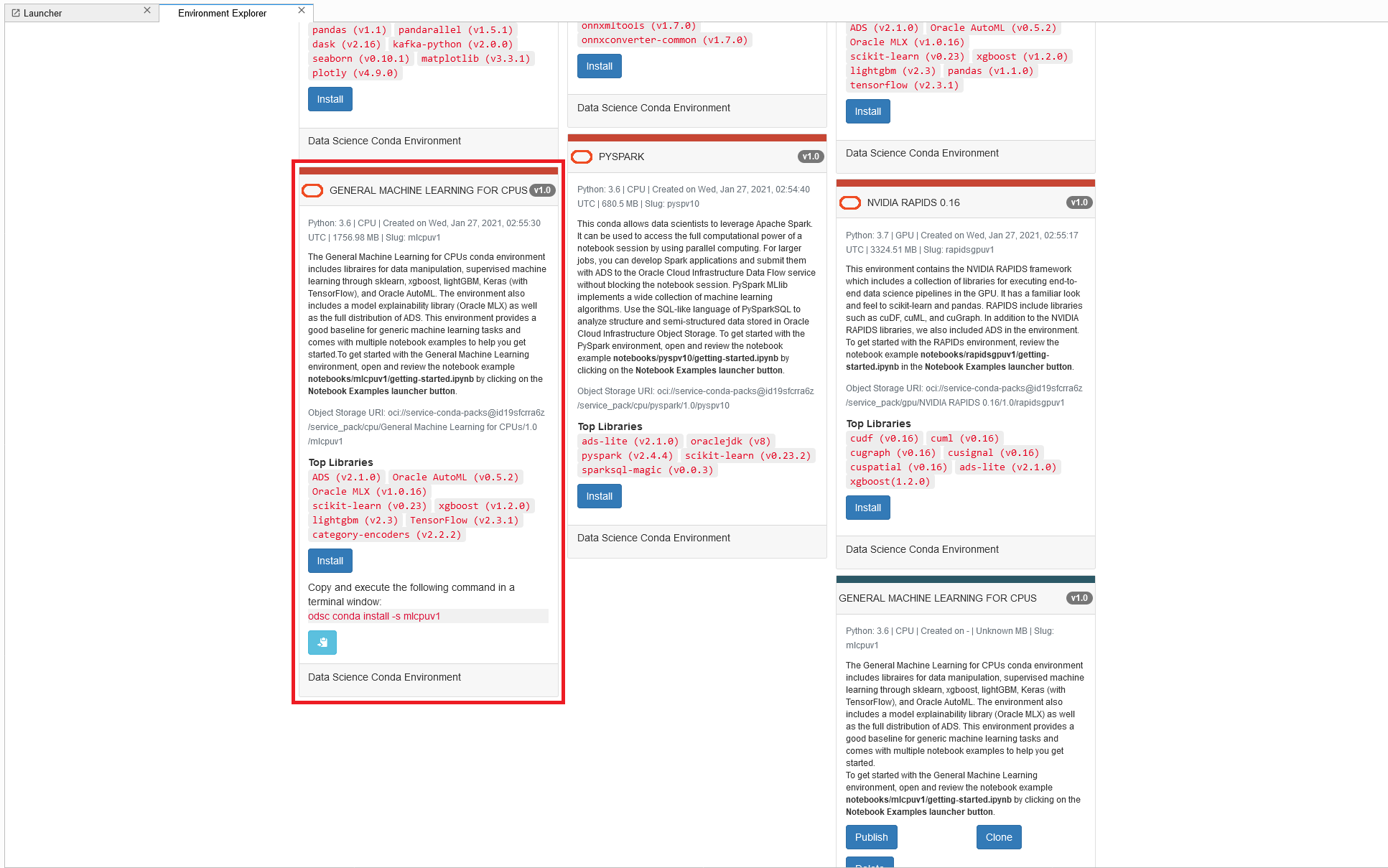 Model Deployment in OCI