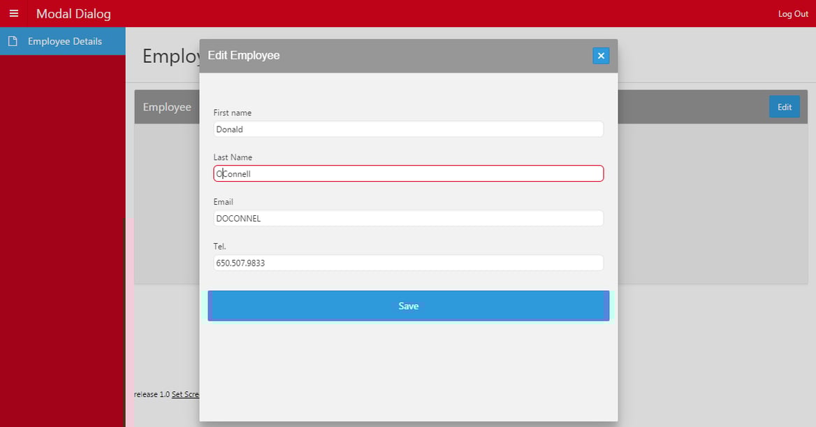 Creating A Modal Dialog In Apex 50