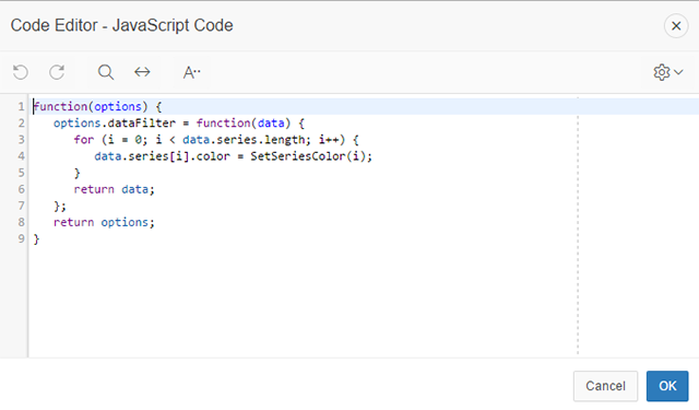 Customising chart colours in APEX 5.1