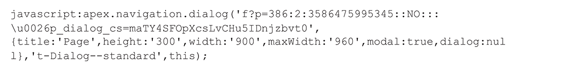 Modal Dialog Tips and Tricks