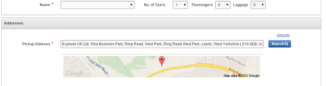 Creating an Address Search in APEX
