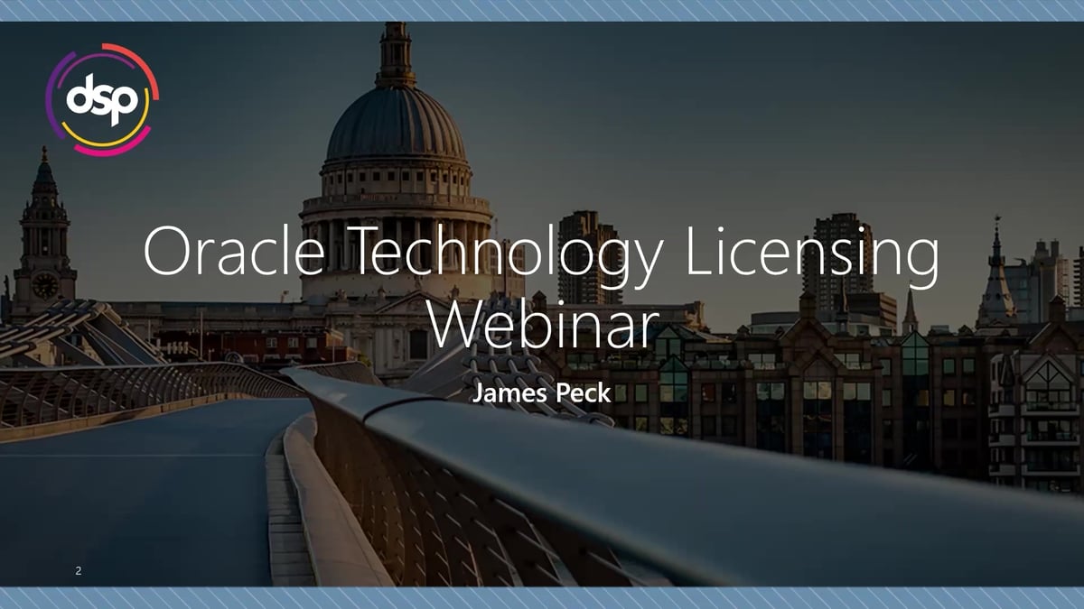 Oracle Licensing Oracle Licensing